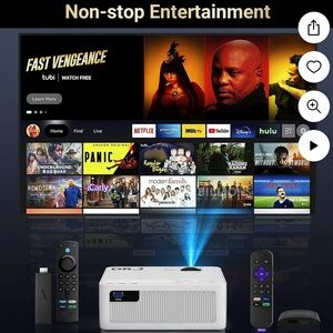 Cameras, Photo & Video | Brand New Display Projector With Bluetooth ...